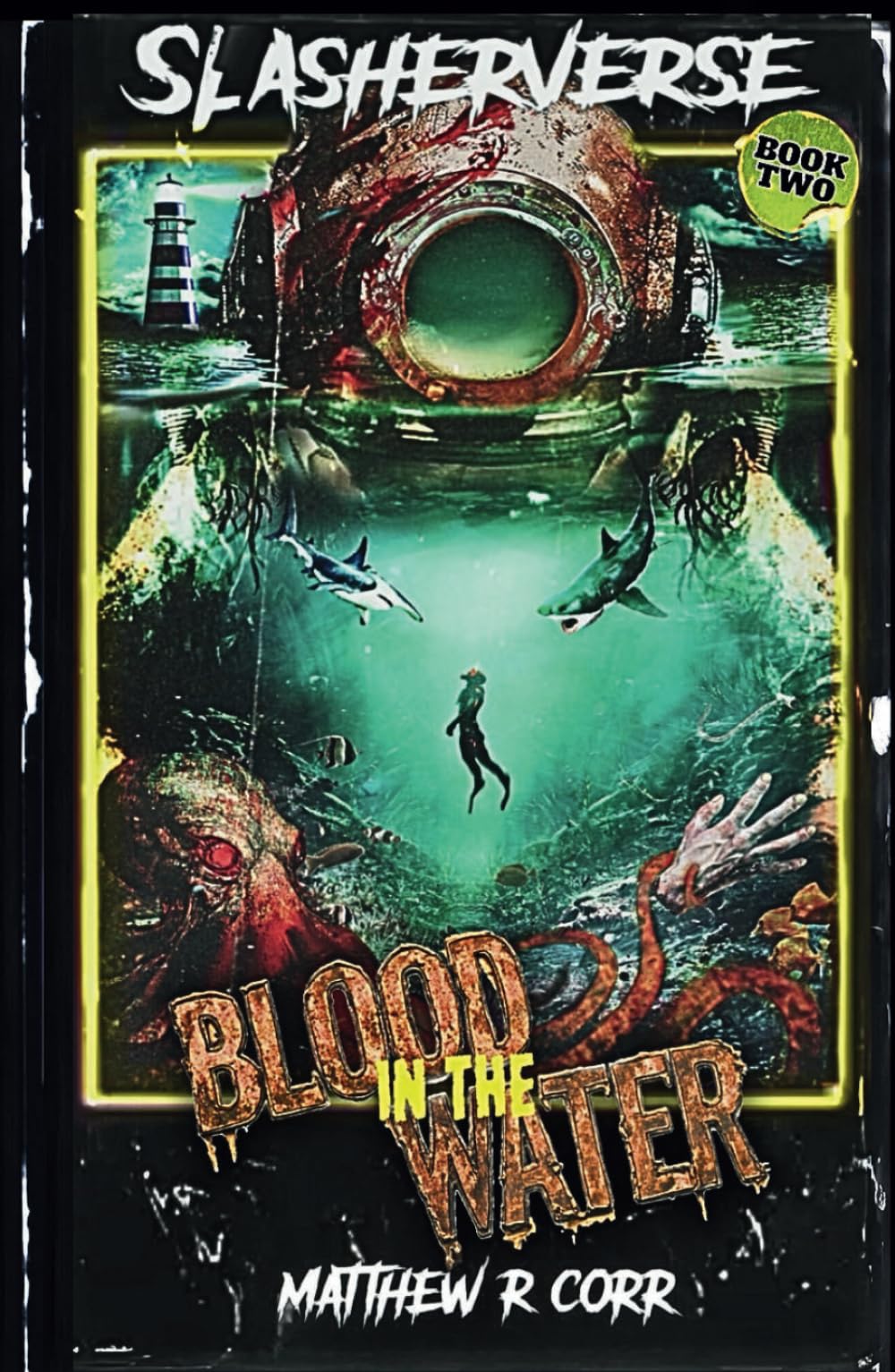 Amazon.com: BLOOD IN THE WATER (Slasherverse): 9798340838032: Corr ...