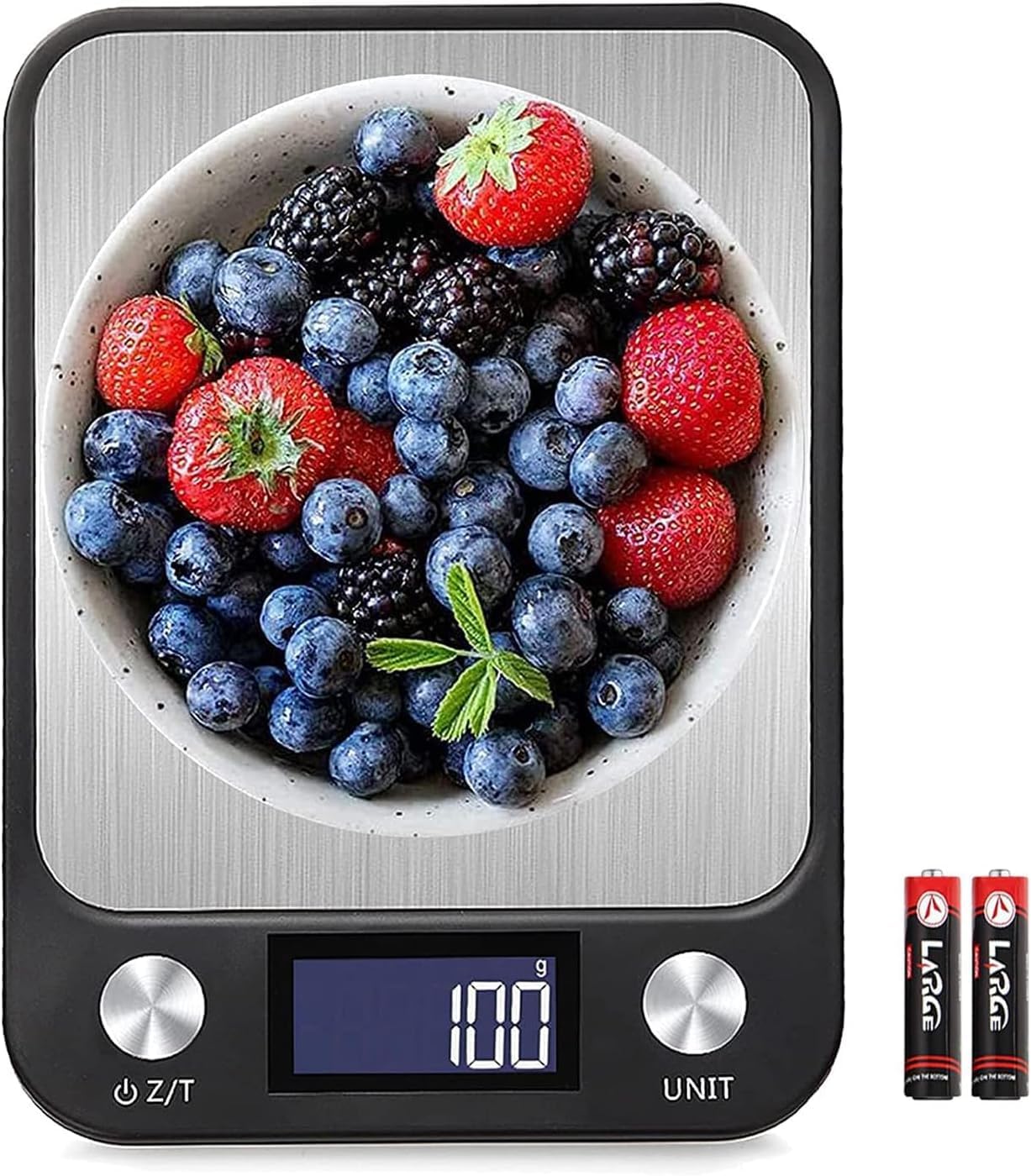 Cevadama USB Rechargeable Baking Digital Scales 10kg/1g, Kitchen Scale ...