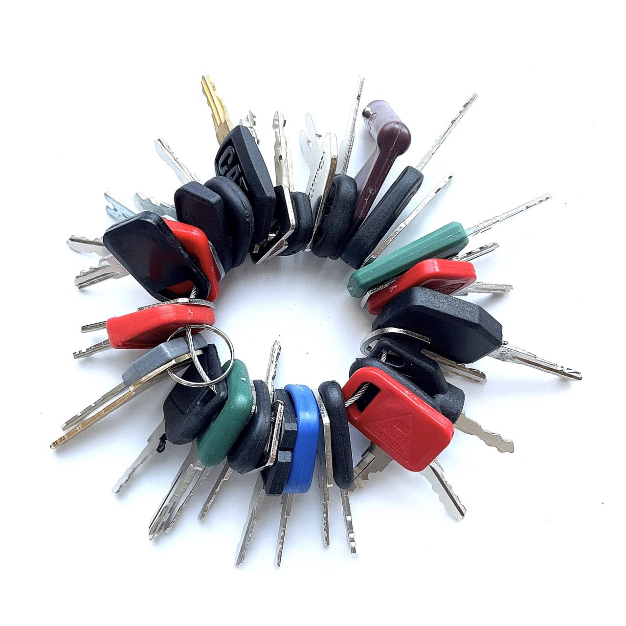 Amazon.com: 35PCS Heavy Equipment Ignition Key, Construction Master Key ...