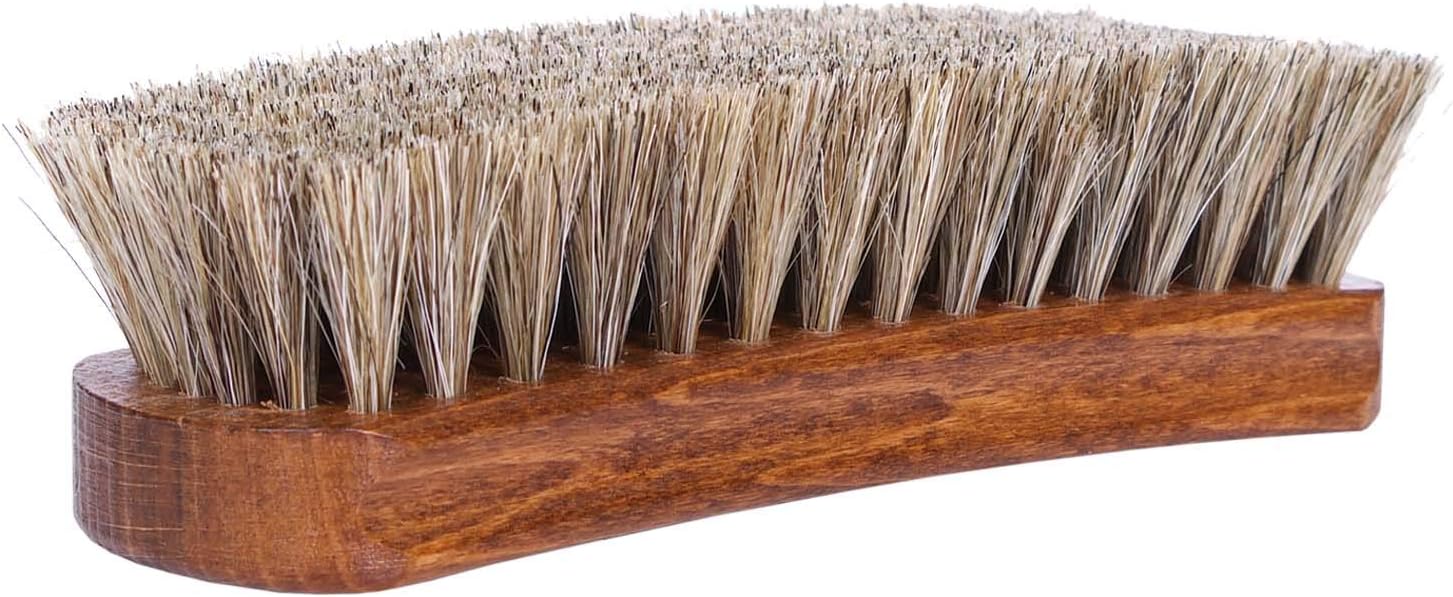 Shoe Brush Boot Brush Polish Brushes Kit, Horse Hair Shoe Boot Brush ...