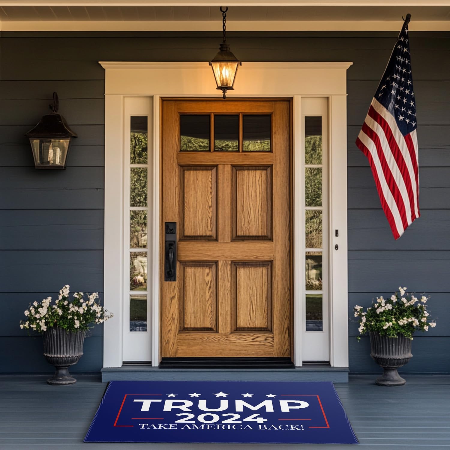 Amazon.com: PICANOVA Trump Door Mat - Trump Take America Back ...