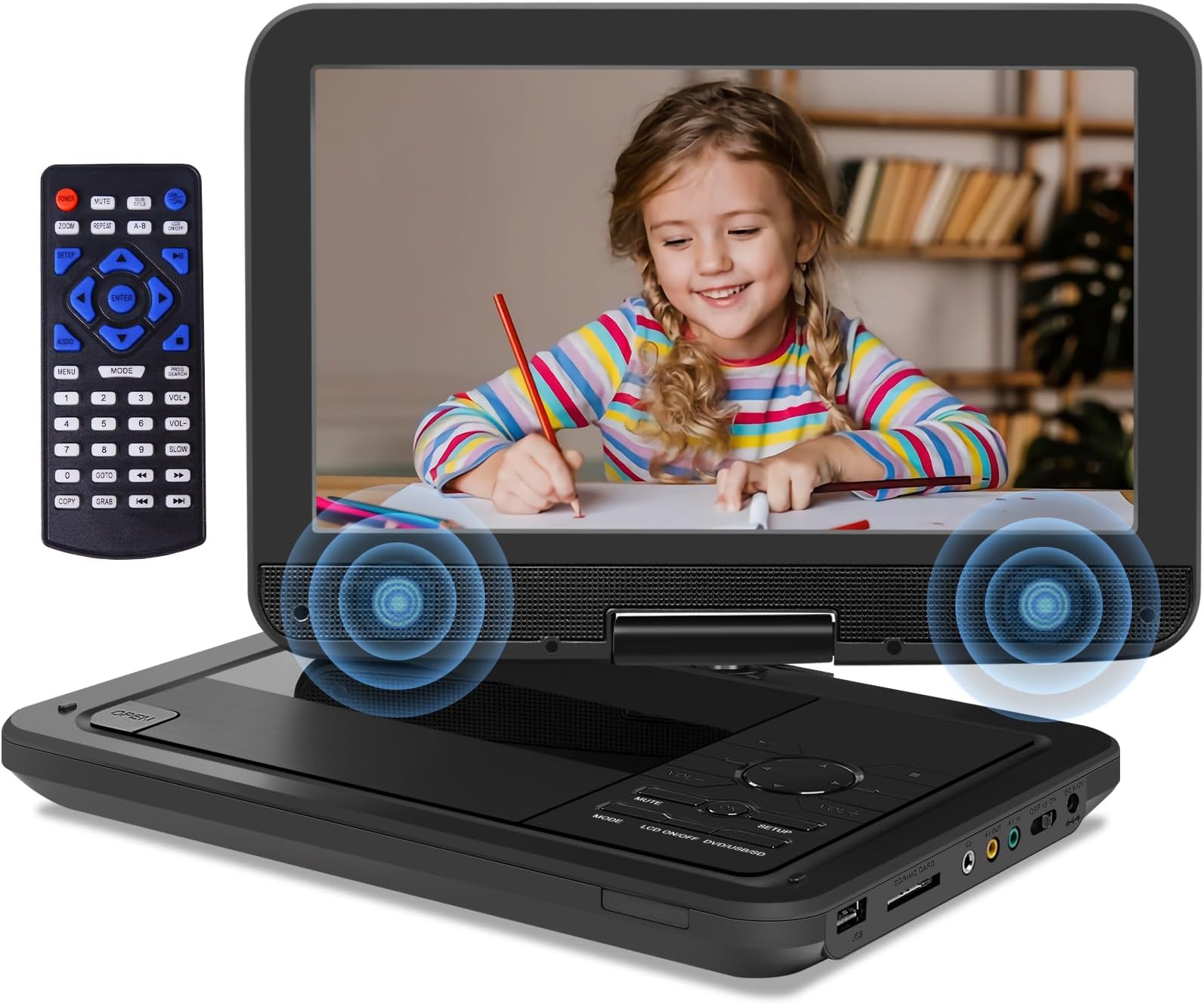 Amazon.com: PROSCAN ELITE 7-Inch Portable DVD Player, Black : Electronics