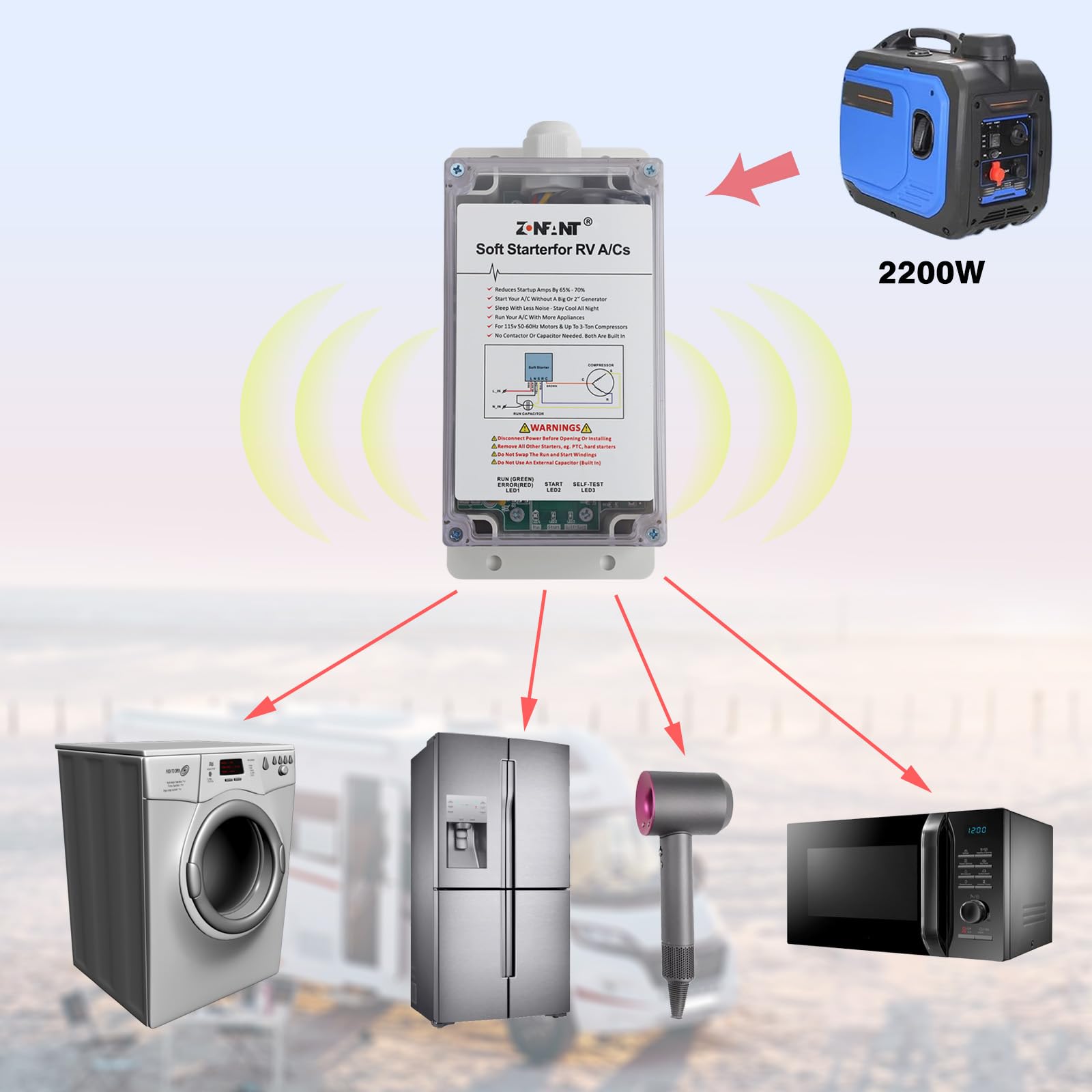 Snapklik.com : Soft Start For RV Air Conditioner, Soft Air Conditioning ...