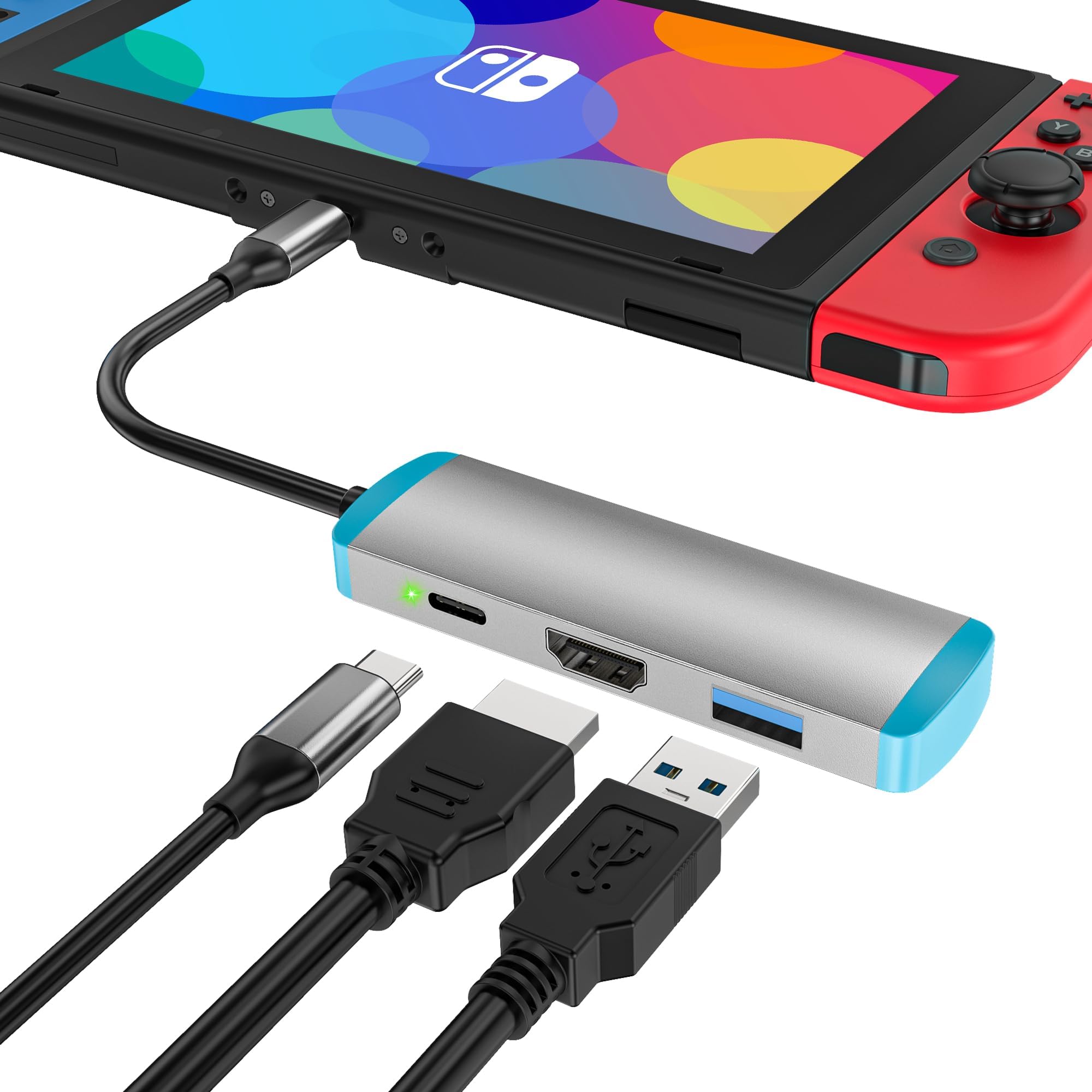 Amazon.com: USB C to HDMI Adapter for Switch and Switch OLED ...