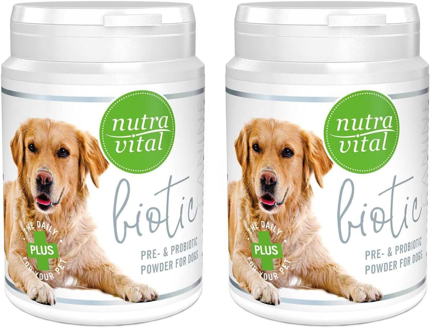 Amazon.com: NutraVital 2 Biotic Dog - Pre & Probiotics Powder for Dogs ...