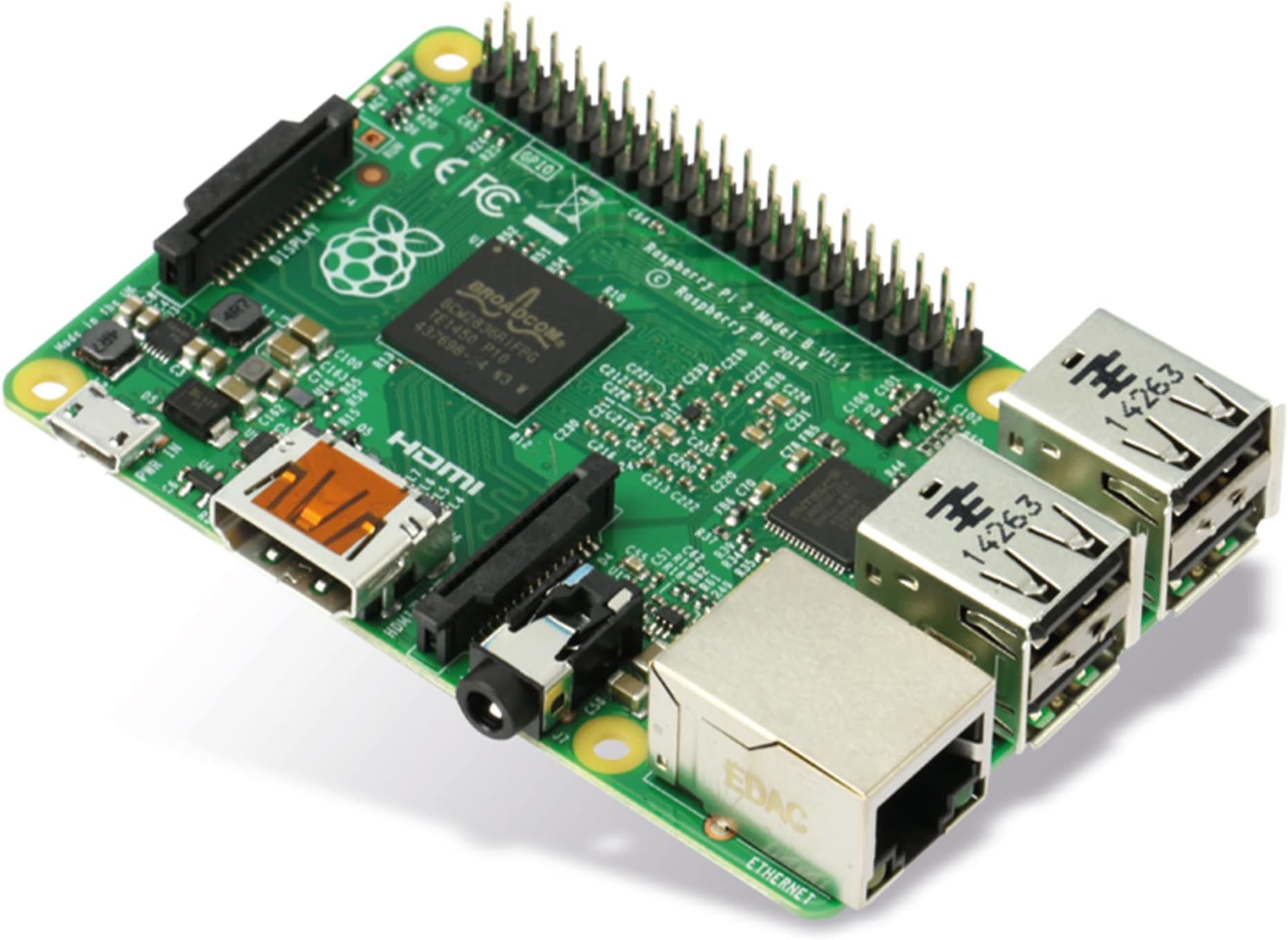 Raspberry Pi 3 Model B ARM-Cortex-A53 4x 1,2GHz, 1GB RAM, WLAN ...
