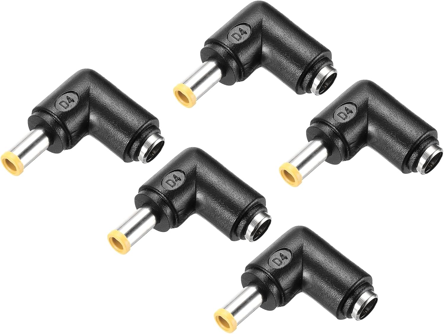 Amazon.com: MECCANIXITY 3 Pcs DC Power Adapter,90 Degree Right Angle ...