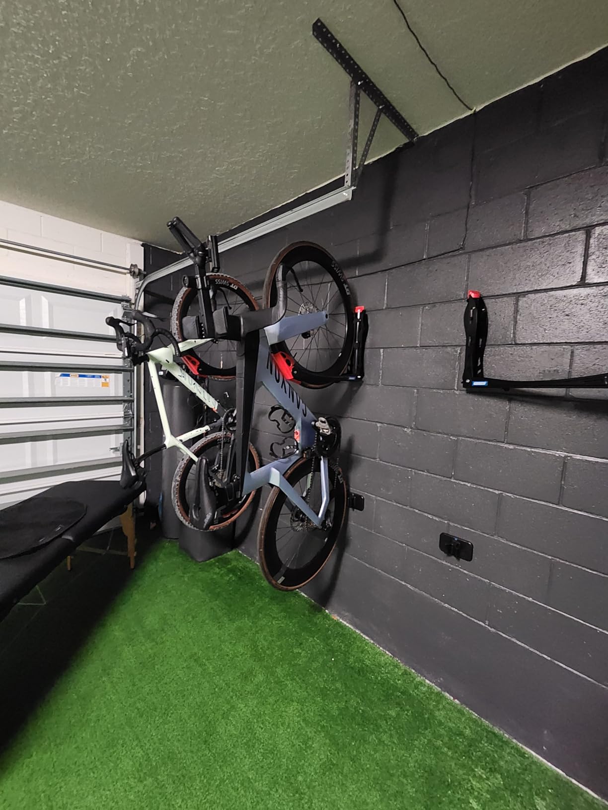 $31/mo - Finance Wallmaster BIKEPAL Swivel Bike Rack, Wall Mounted Bike ...