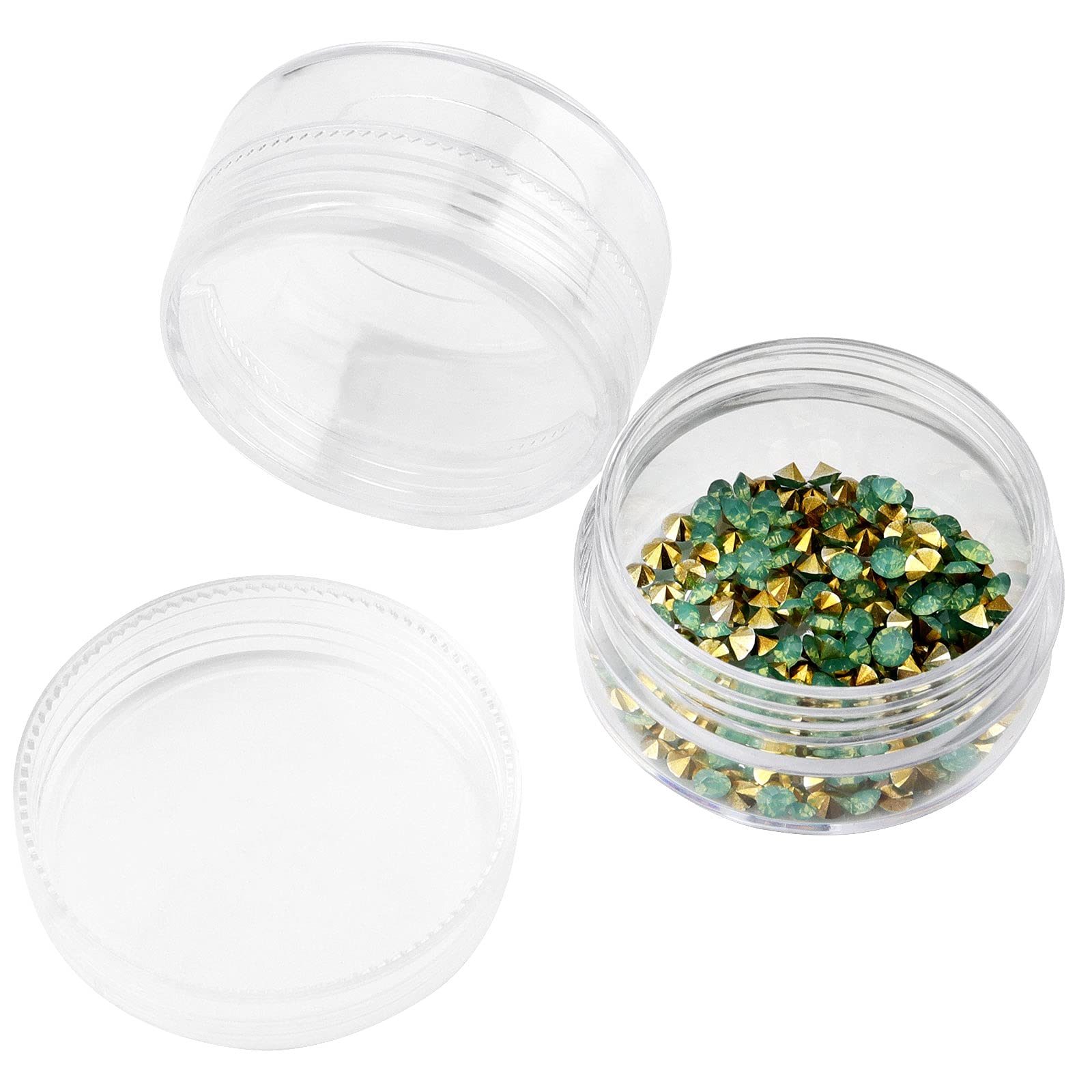 Snapklik.com : SEUNMUK 4 Pack 24 Grids Embroidery Diamond Storage Box