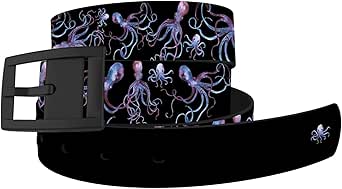 C4 BELTS Octopus Belt with Black Buckle - Fashion Belt for Women ...