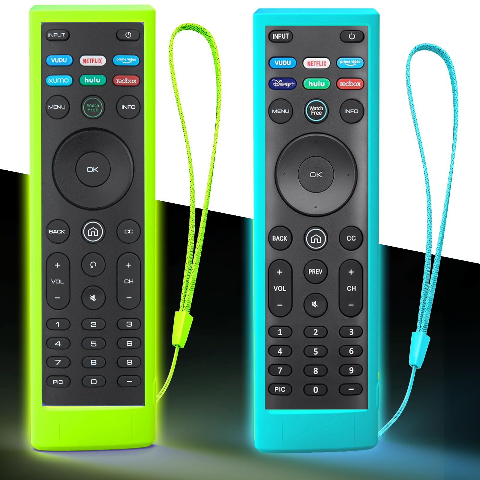 Amazon.com: 2Pack Case for Vizio TV Remote, Cover Compatible with Vizio ...