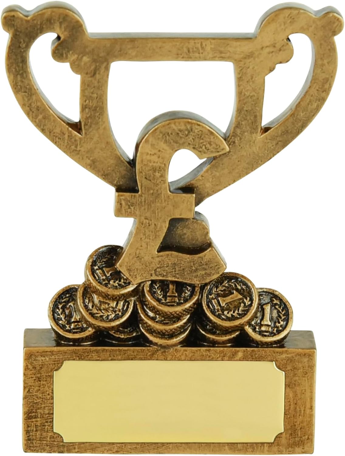 SilverTrophy: Money Mini Cup Trophy Award - Top Sales Person, Business ...