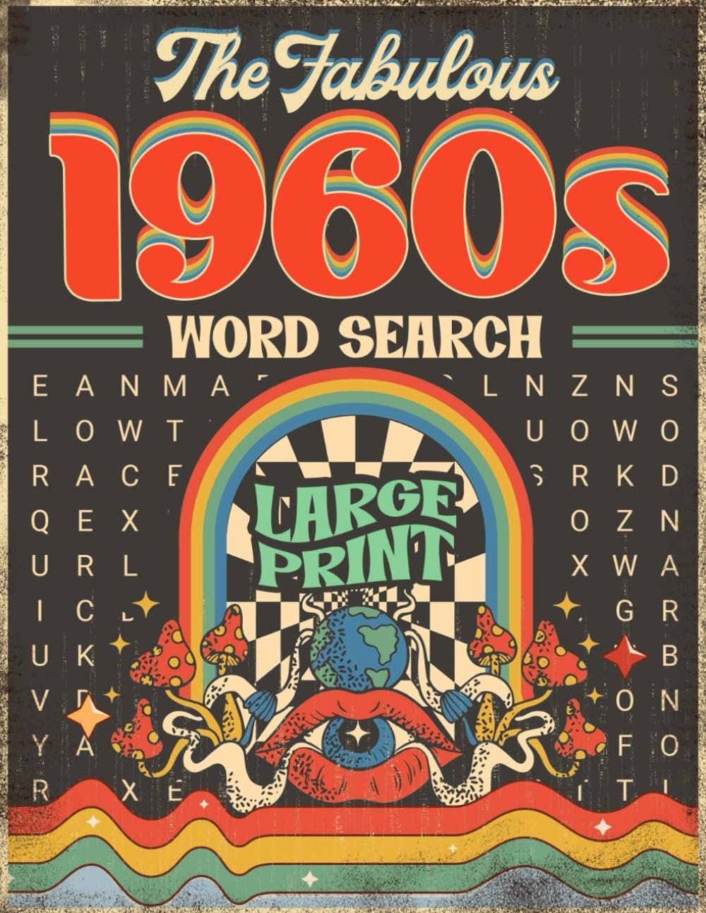 The Fabulous 1960s Word Search Large Print Fabulous Decades Word ...