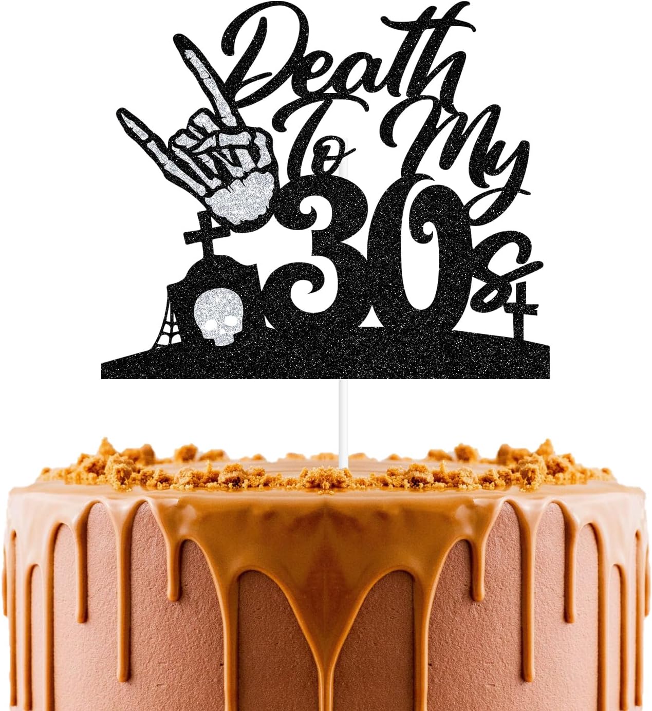 Zatain Death to My 30s Cake Topper, Death to My Youth, Kissing My 30s ...