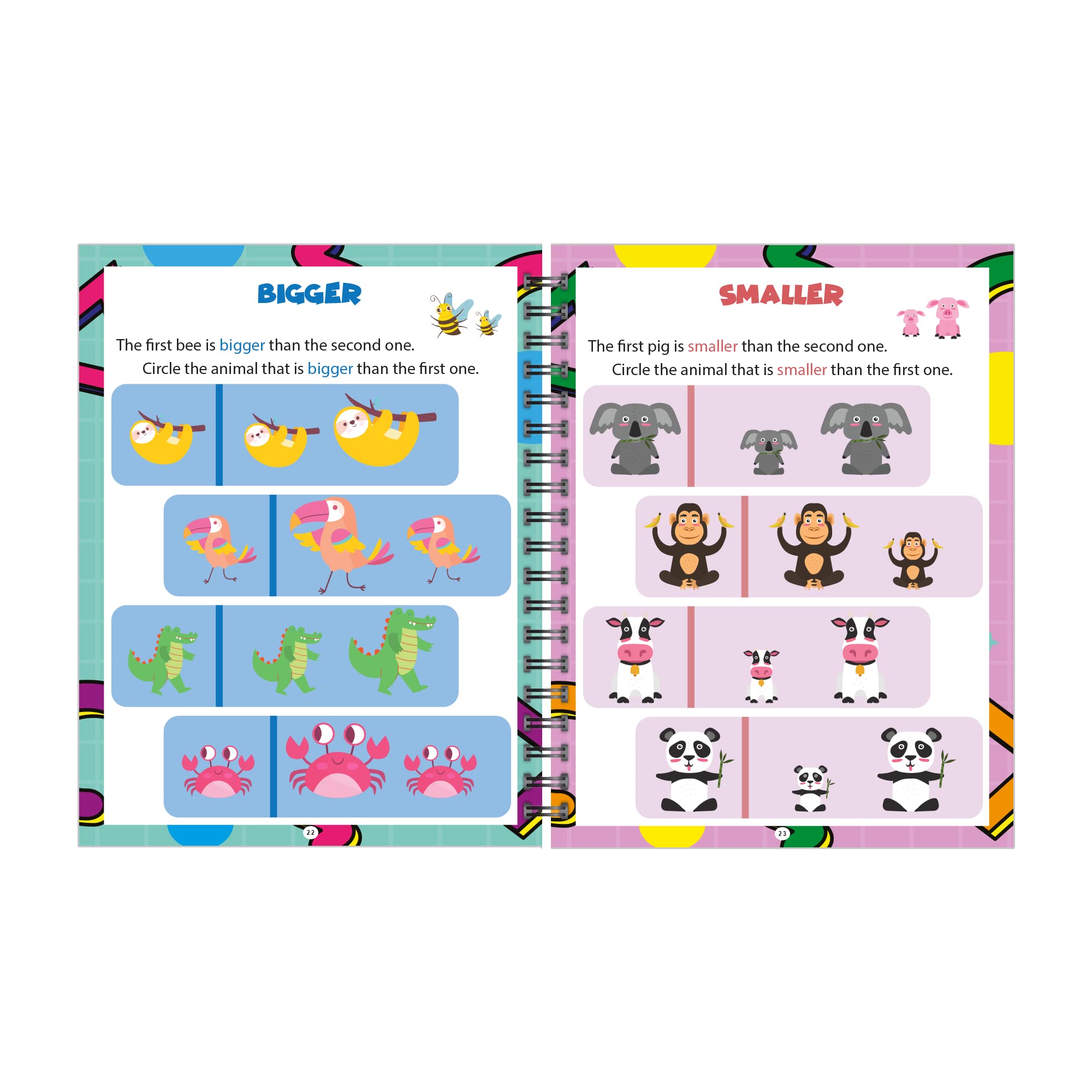 Snapklik.com : Channies Pre-K Dry Erase Activity Book, Preschool Workbook