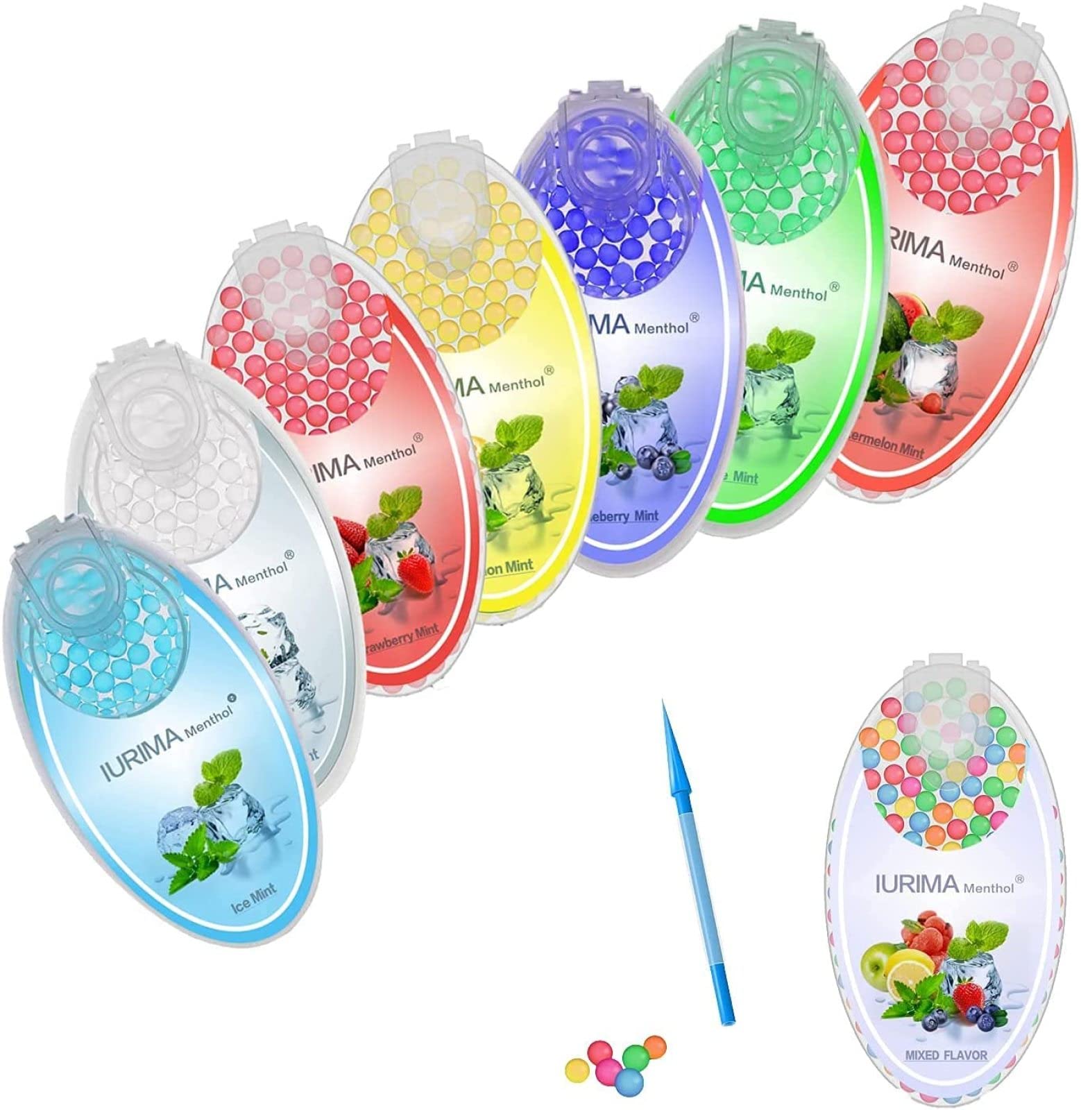 Buy Menthol Smoke Flavour Beads, 800 DIY Exploding Bead Balls s ...