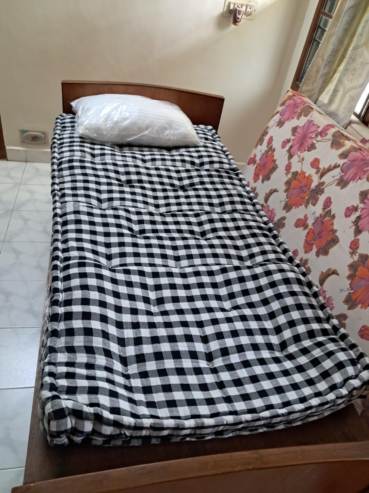 Deevine Craft Soft Thick Single Bed Cotton Box Quilt Mattress | Textile ...