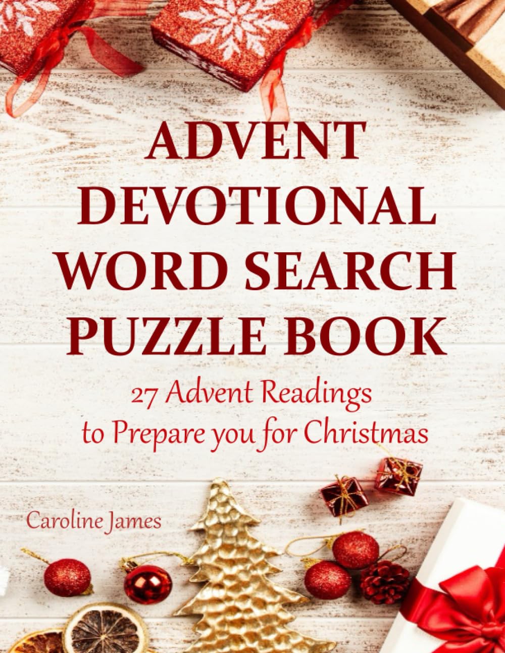 Advent Devotional Word Search Puzzle Book: 27 Advent Readings to ...