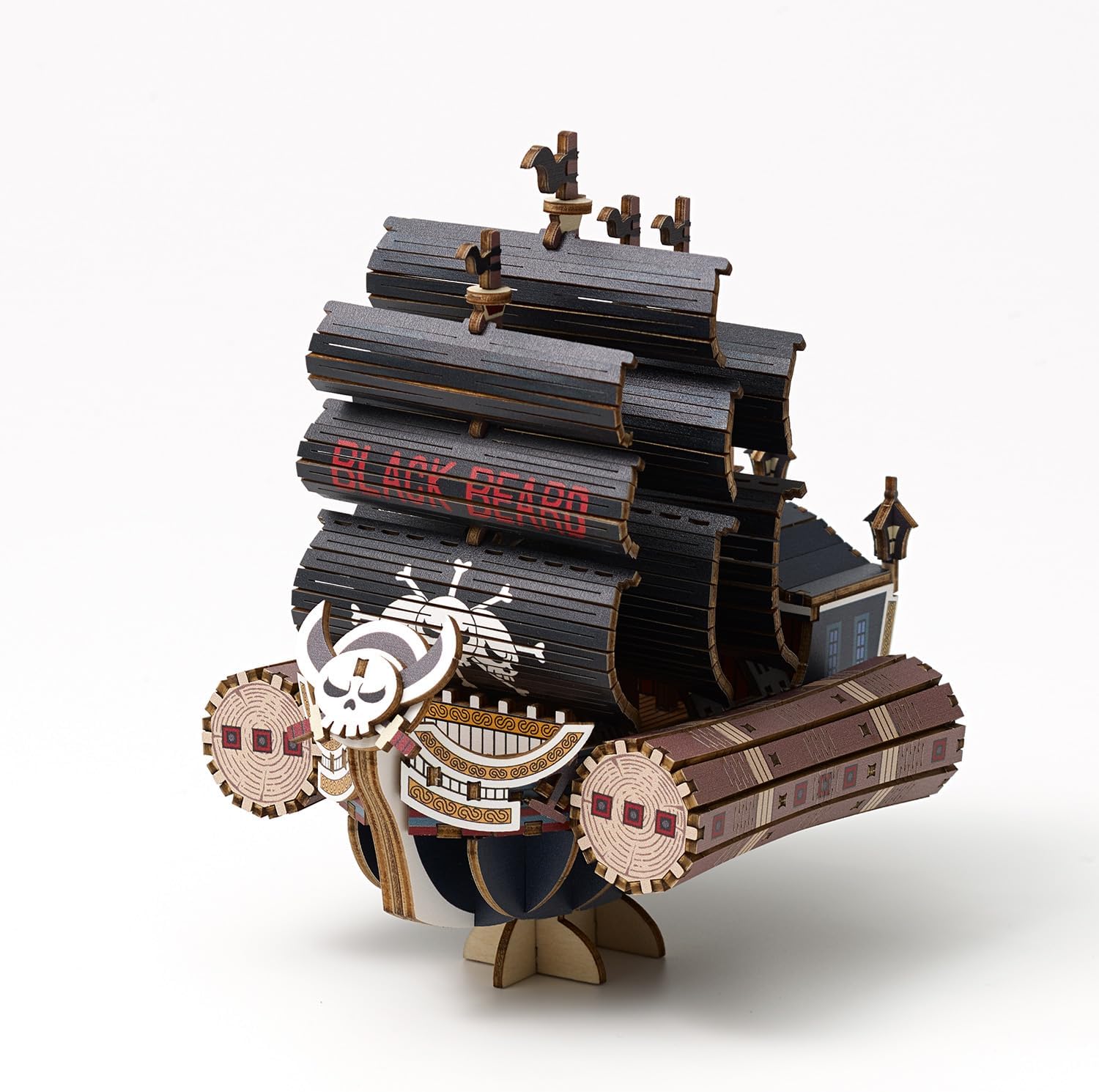 Amazon.com: wa-gu-mi One Piece Saber of Xebec Wooden 3D Model Kit ...