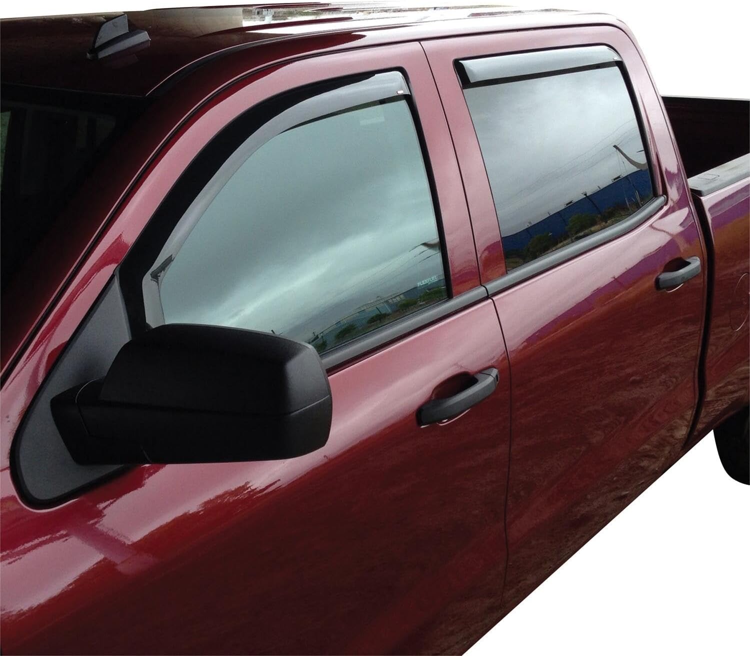 Amazon.com: Wade 72-39415 In-Channel Wind Deflector - 4 Piece : Automotive