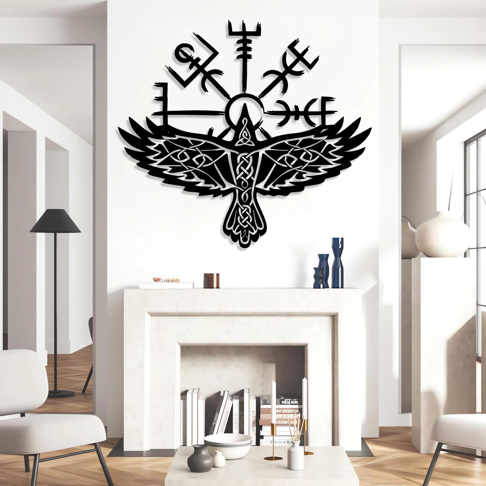 Ancient Nordic Decor Amazon.com: Viking Metal Wall Decor, Nordic Eagle