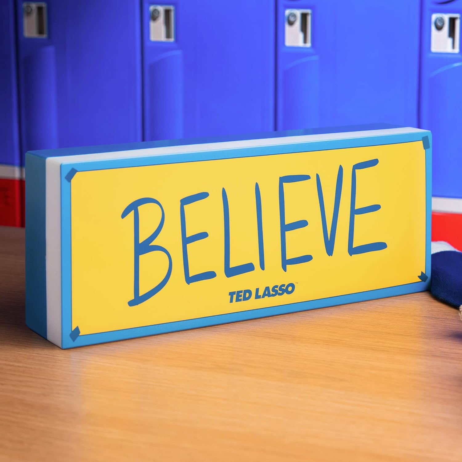 Amazon.com: Paladone Ted Lasso Believe Light Room Decor | Officially ...