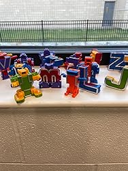 Amazon.com: JOYIN Alphabet Robots Toys for Kids, ABC Learning Toys ...