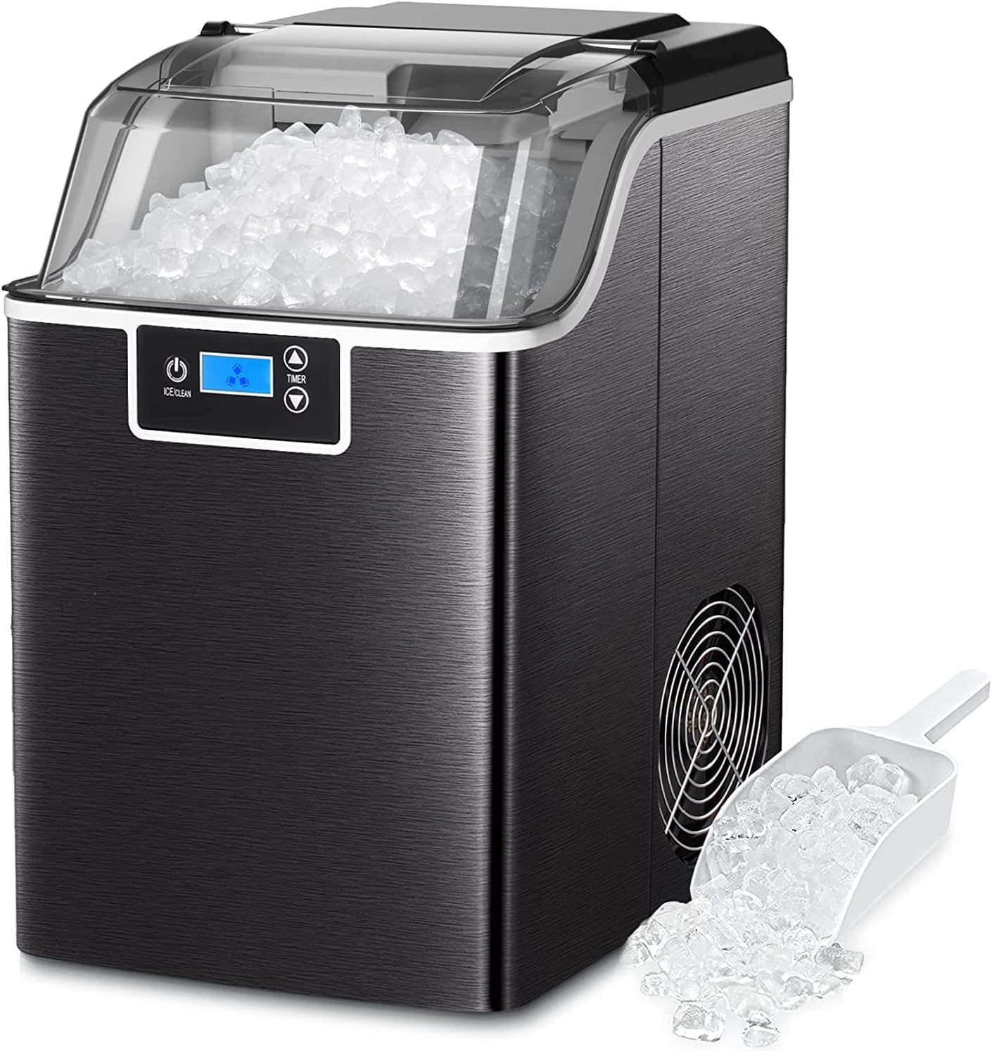 Cobuy Portable Ice Maker Machine Ice Cube Tray 12KG Bar Countertop ...