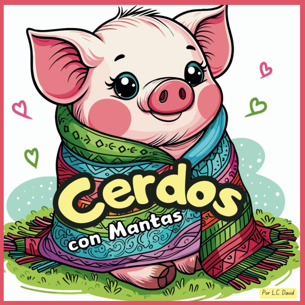 Amazon.com: Cerdos con Mantas: Libro para Colorear (Spanish Edition ...