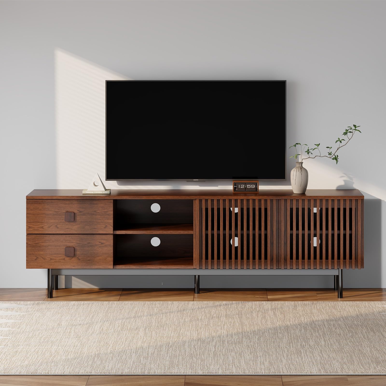 Amazon.com: Siu Want Mid Century Modern TV Stand for 50+ Inch TVs, 70.9 ...