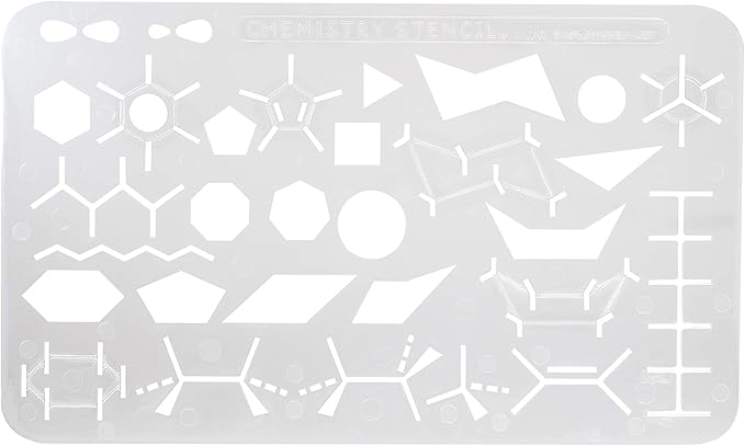 Amazon.com: Easyshapes: Organic Chemistry Stencil Drawing & Drafting ...