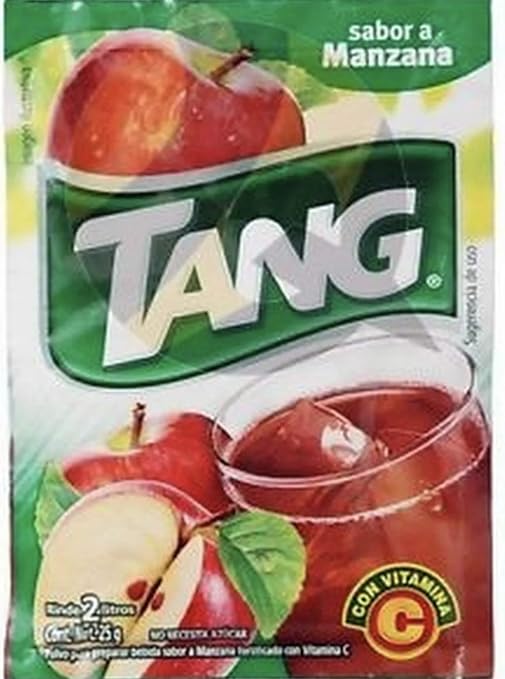 Amazon.com : Generic Manzana Apple TANG No Sugar Needed Makes 2 Liters ...