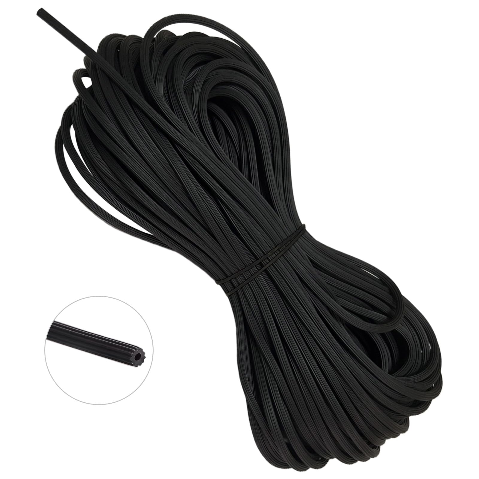 ETHCOOL Window Screen Spline, 0.14" x 100' Window Screen Retainer ...