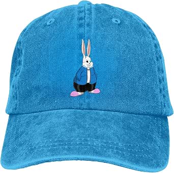 Unisex Cowboy Hat Big Sans Chungus Washed Denim Baseball Dad Cap at ...