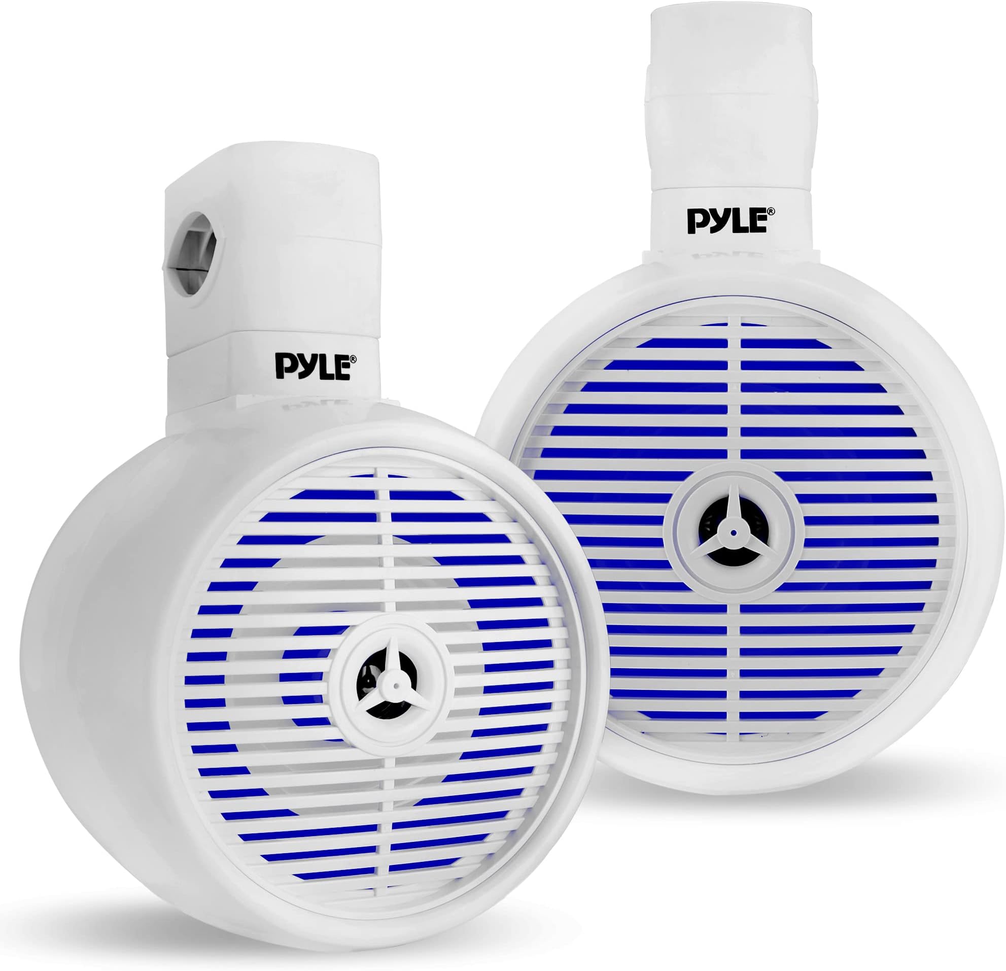 Amazon.com: PyleUsa 8” Waterproof Off-Road Speakers - 300W 2-Way Marine ...