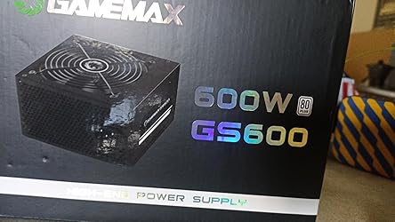 Fonte Gamemax Gs600 600w 80 Plus White Pfc Ativo Preta | Amazon.com.br