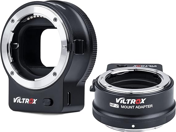 VILTROX NF-Z Auto Focus Lens Mount Adapter FTZ Compatible with Nikon F-Mount Lens to Nikon Z ...