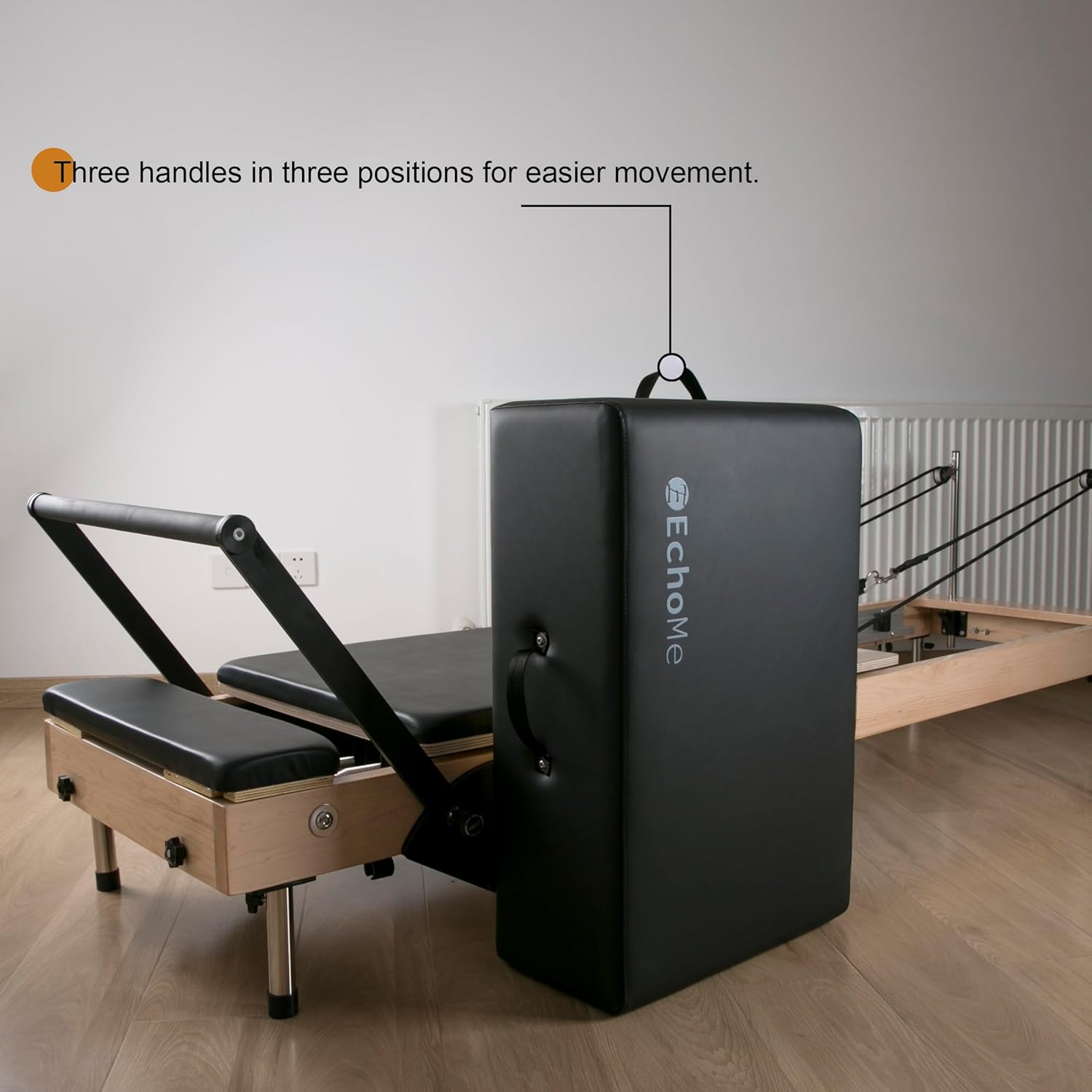 Pilates Reformer Sitting Box, Pilates Reformer Accessory for Exercises ...