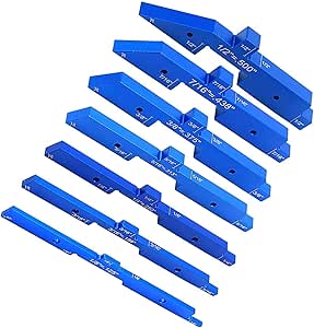 Professional Router Table Setup Bars, Adjustable Setup Block Height ...