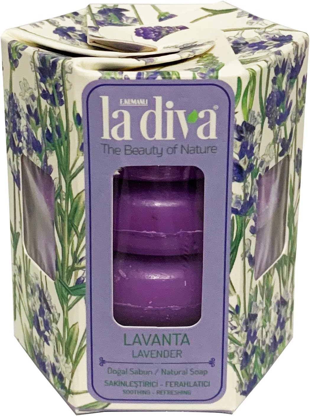La Diva Soap Bar, Antibacterial Soap, Natural Soap for Face and Body ...