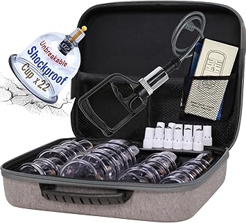 Cupping Therapy Ventouse set, 22 pcs Ensemble de ventouses V2.0 pour ...