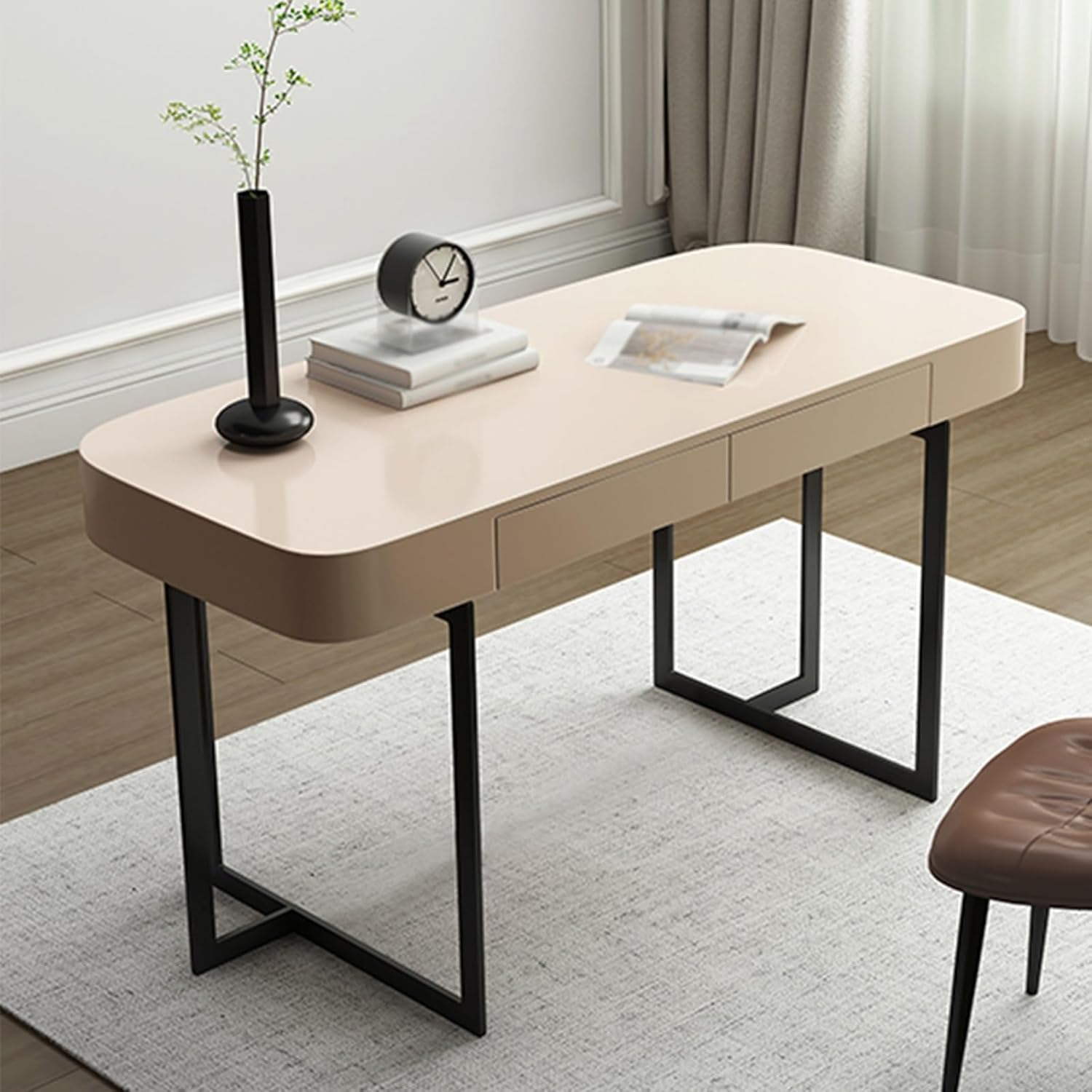 Amazon.com: ntumLeap Small, Executive Office Desk, Basic Writing Table ...