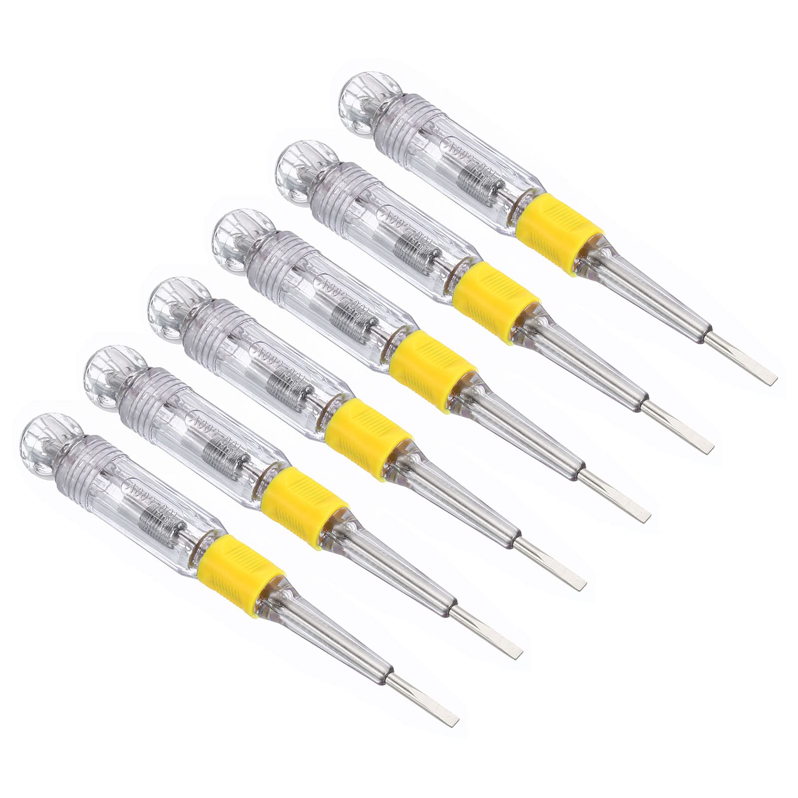 PATIKIL Voltage Tester AC 150-500V Contact Electrical Detector Slotted ...