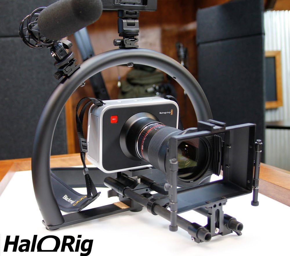 Amazon.com : HaloRig MINI Video Camera Stabilizer DSLR CAGE Film ...