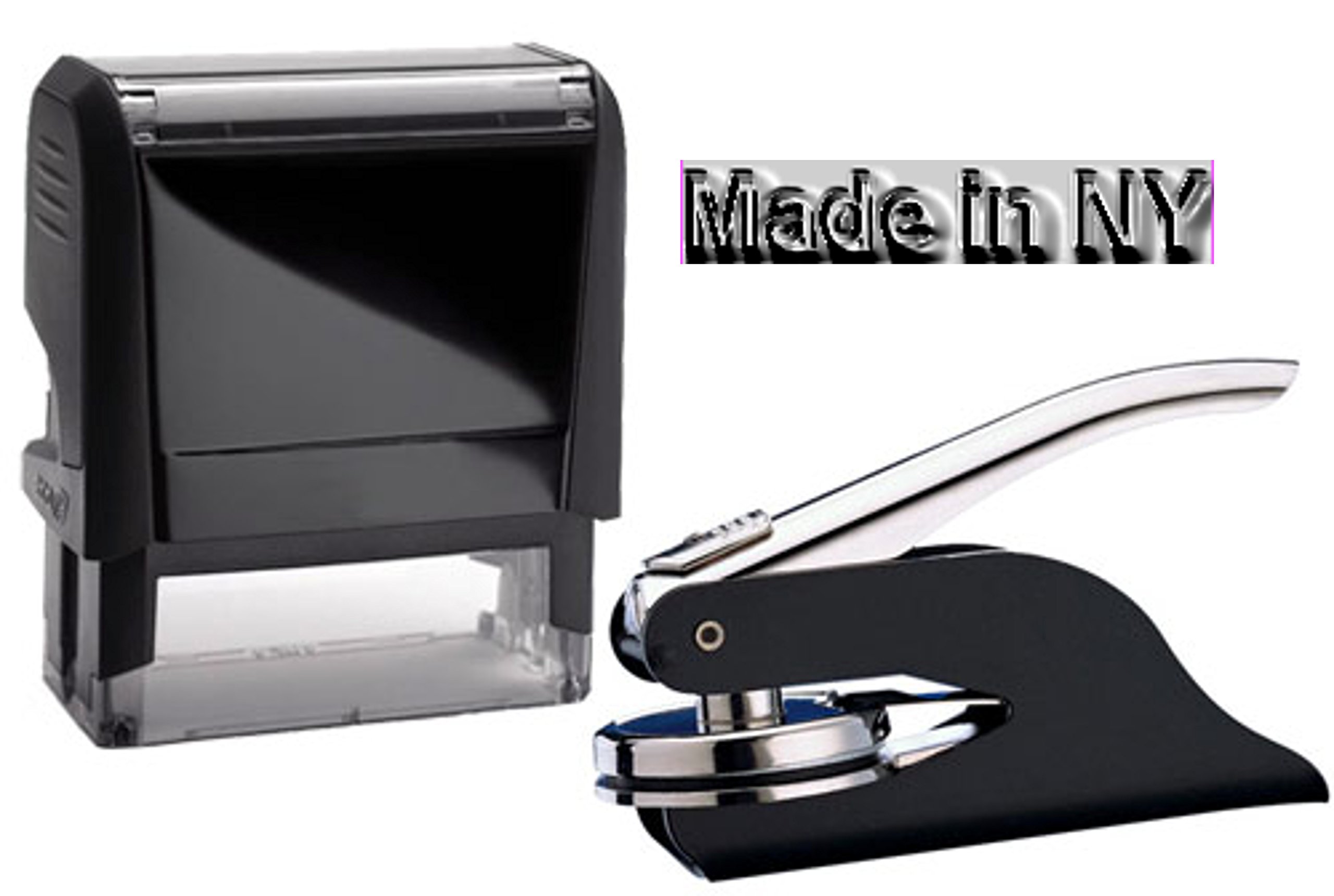 Amazon.com : Self Inking New York Notary Stamp & Seal Embosser Value ...