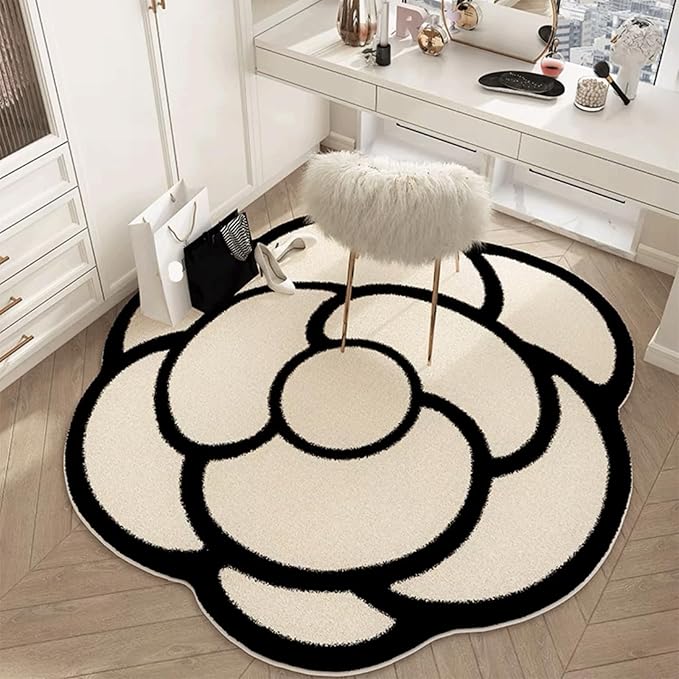 Amazon.com: Room Decor Y2K Cool Rugs Flower Aesthetic Carpet Area Rug ...