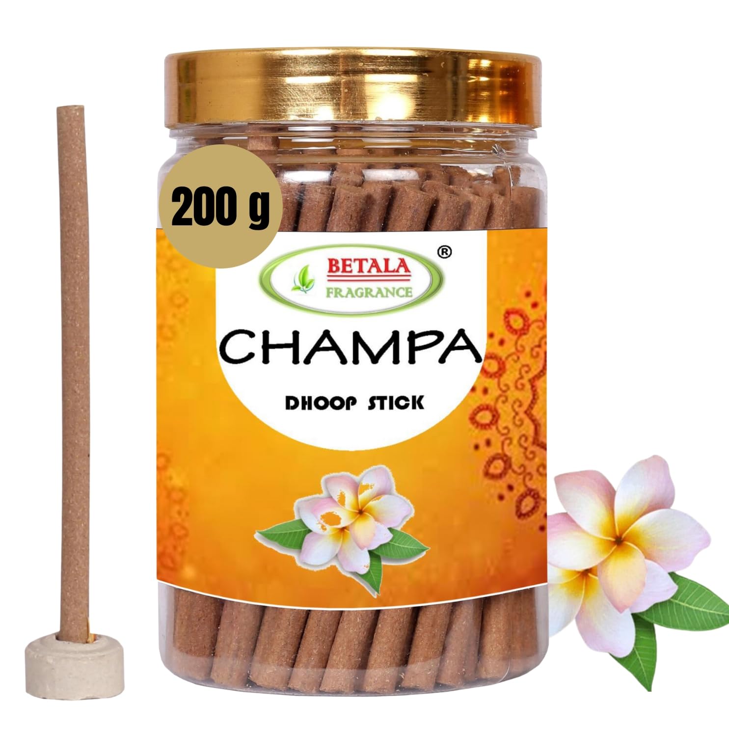 Betala Fragrance Champa Dhoop Batti For Pooja, Pack Of 200 Gm Dhup ...