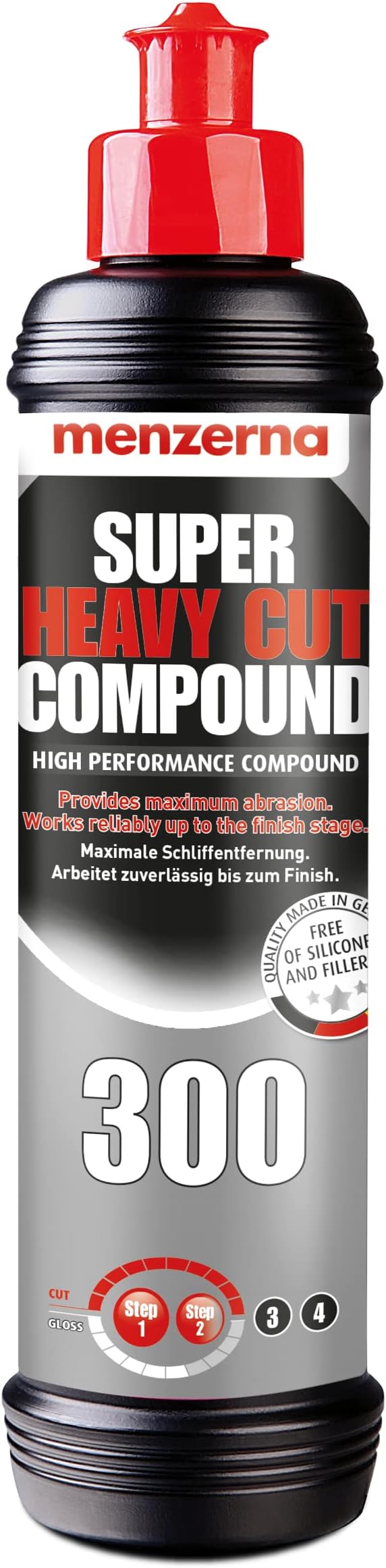 Menzerna SHC300 Super Heavy Cut Compound, 8 oz. : Buy Online at Best ...
