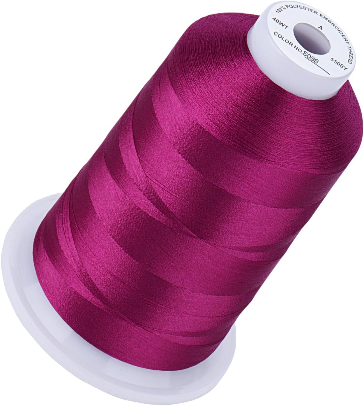 Amazon.com: Simthread 5500Yds Embroidery Thread, 5000M High-Yardage ...