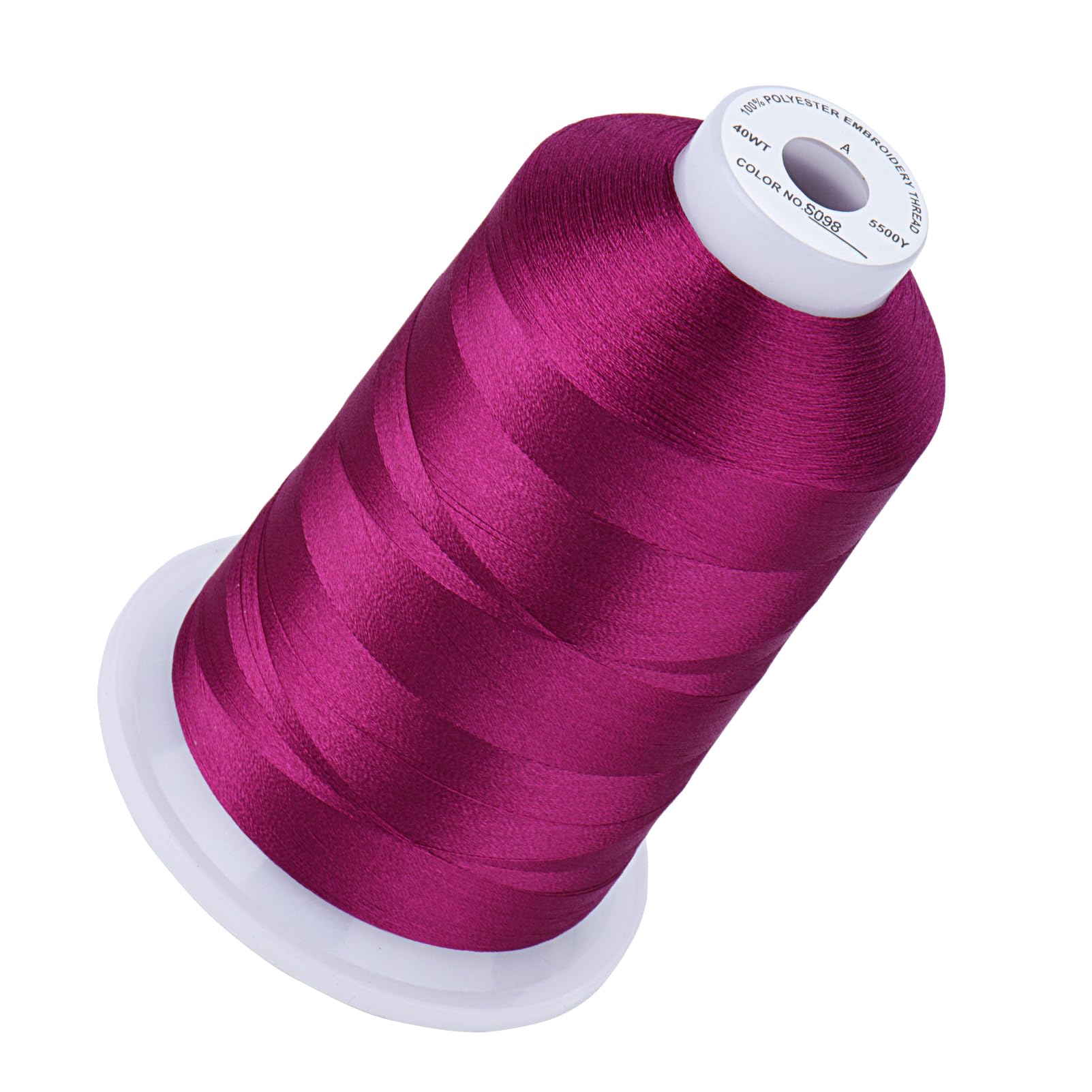 Amazon.com: Simthread Embroidery Thread Penoy S098 5500 Yards, 40wt 100 ...